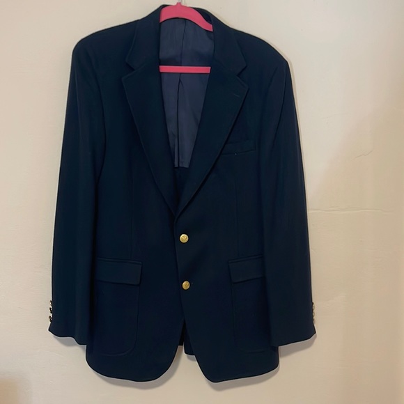 Bert Pulitzer | Suits & Blazers | Bert Pulitzer 42 R Navy Blue Wool ...